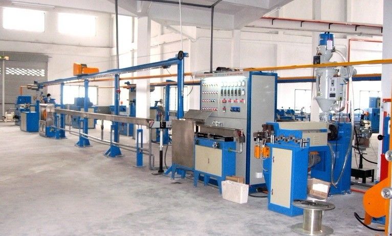 60kg/H PTFE Wire And Cable Extrusion Line Process High Temperature ...