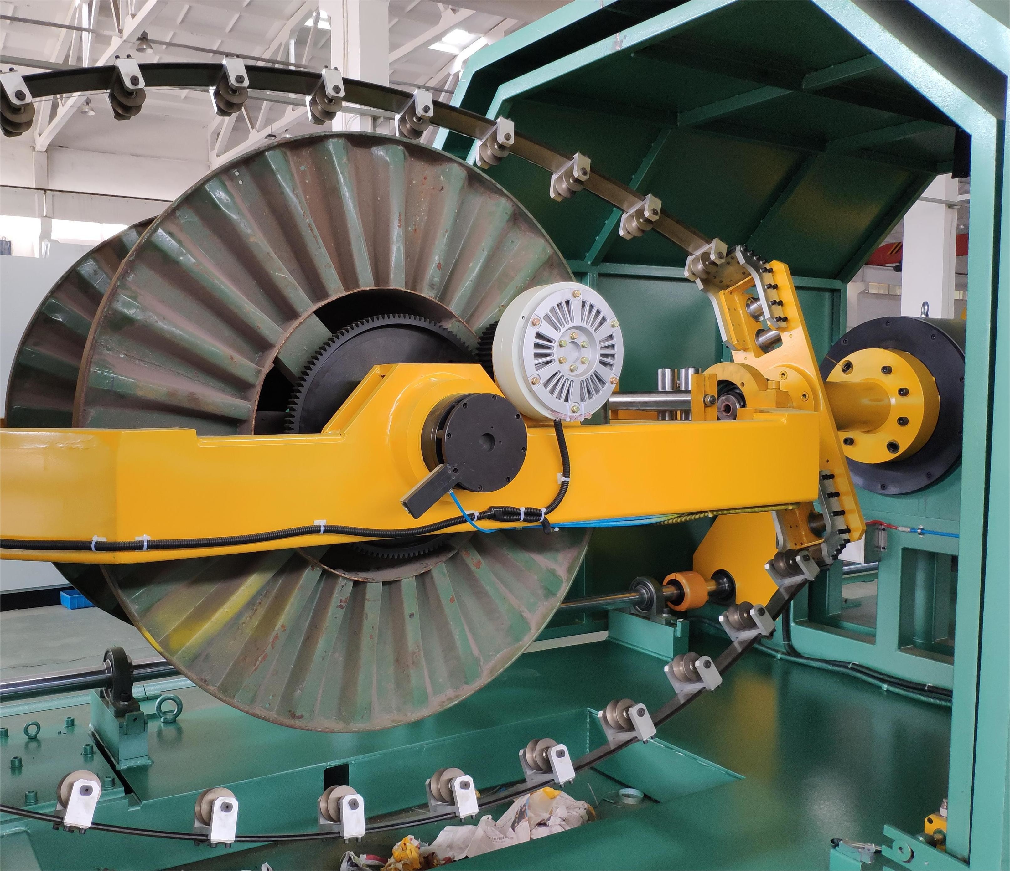 1250 Bow Type Cabling Cable Laying Up Machine Underground Cable Laying ...