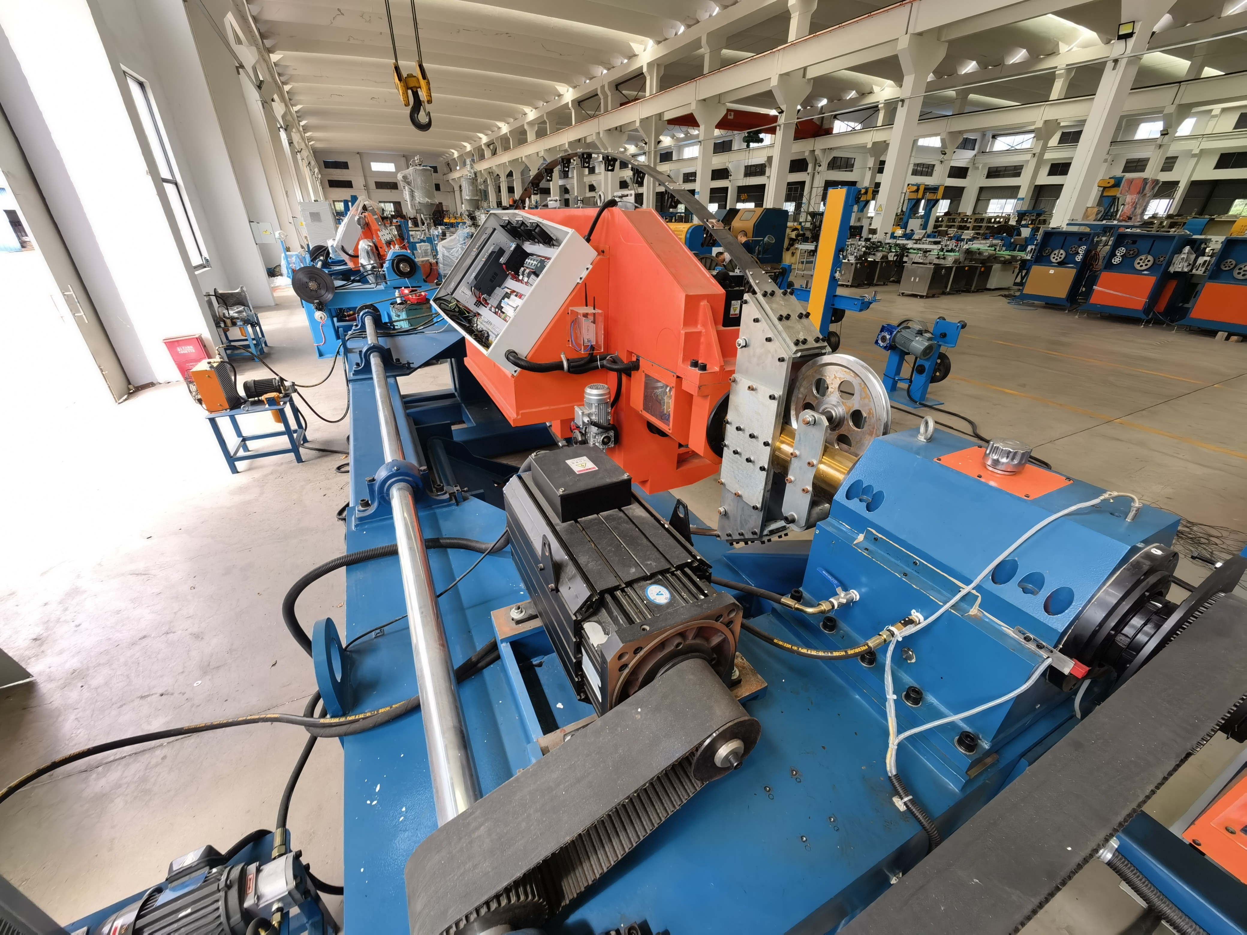 1250 Copper Wire Cable Strander For Electric Cable Building Cable 0.45mm